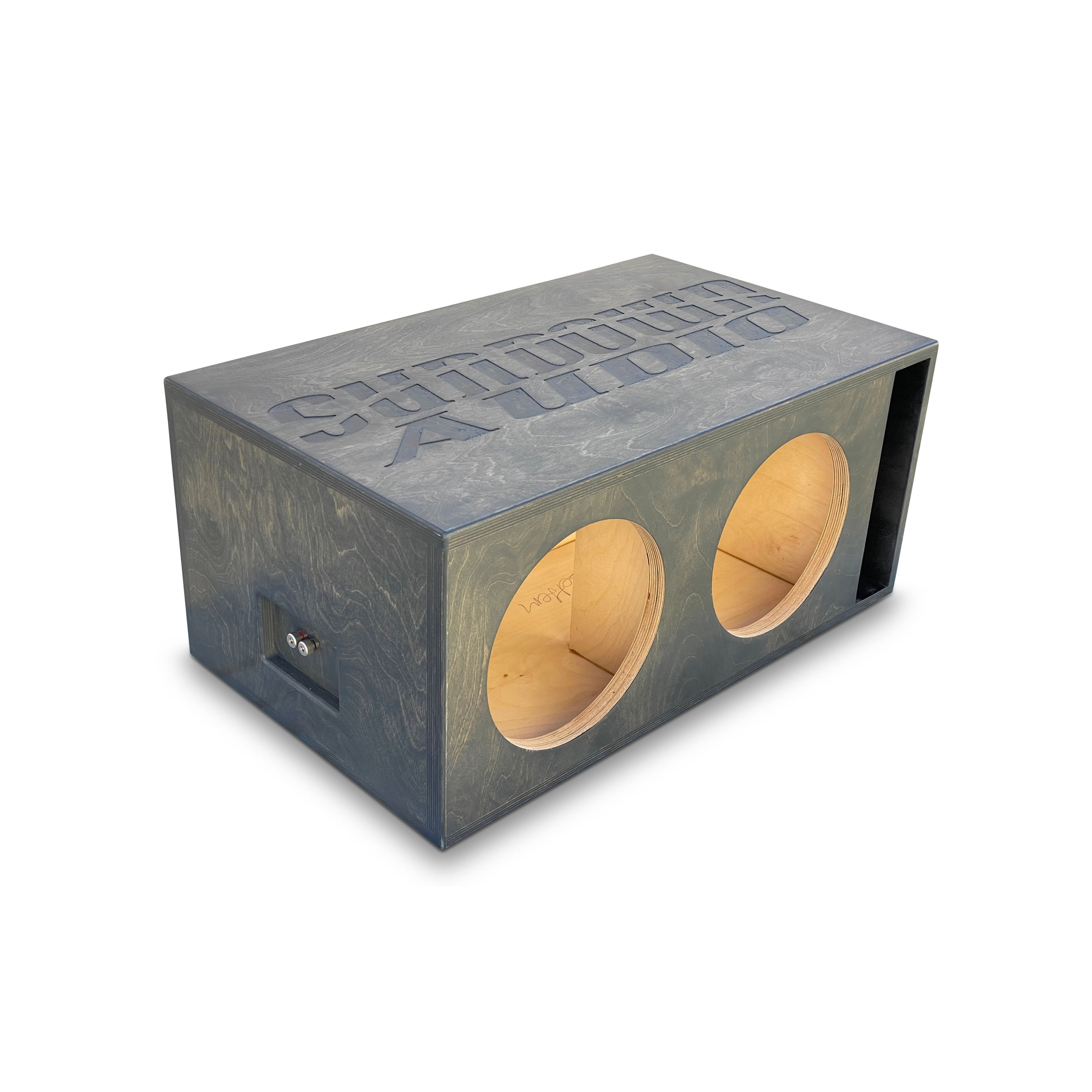 Dual 10" Birch Ported Subwoofer Box for Sundown v4 NS Series - Walmart.com