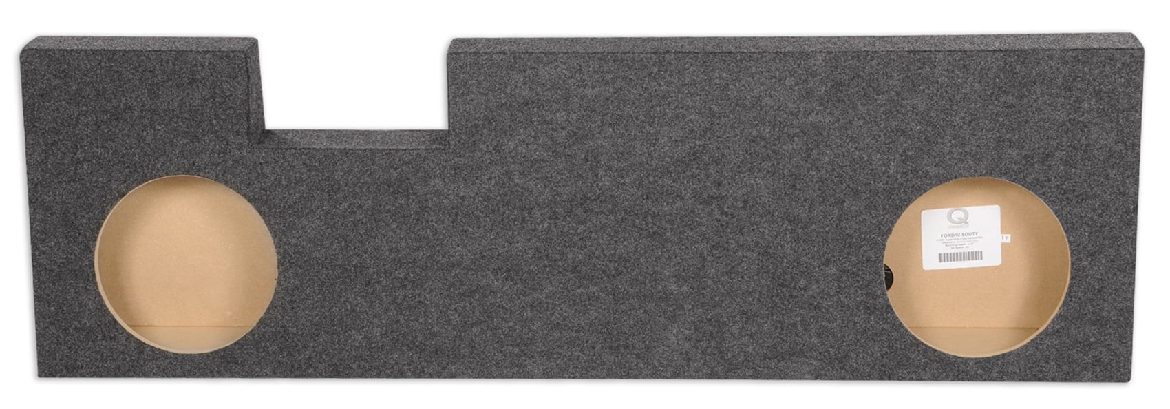 Dual 10" Subwoofer Box Enclosure for 2004-2016 Ford F250/350/450 Super ...