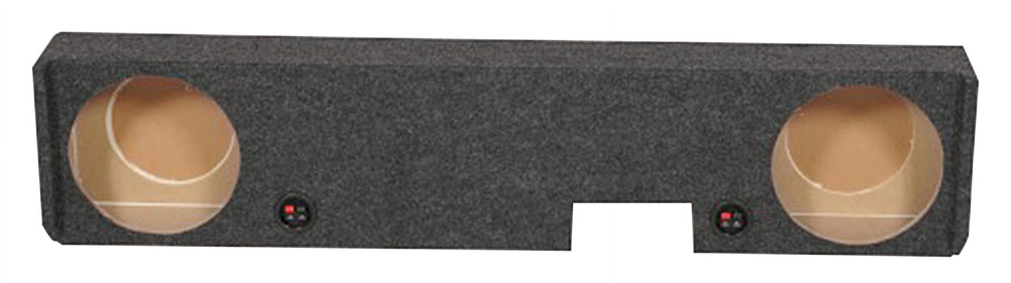 Dual 10" Subwoofer Sub Box Enclosure For 2001-08 Ford F250/F350 Super ...