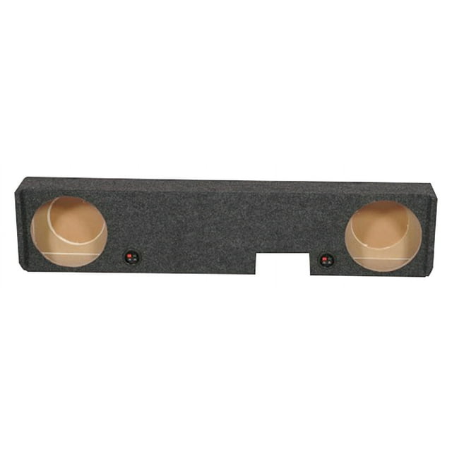Dual 10" Subwoofer Sub Box Enclosure For 2001-08 Ford F250/F350 Super ...