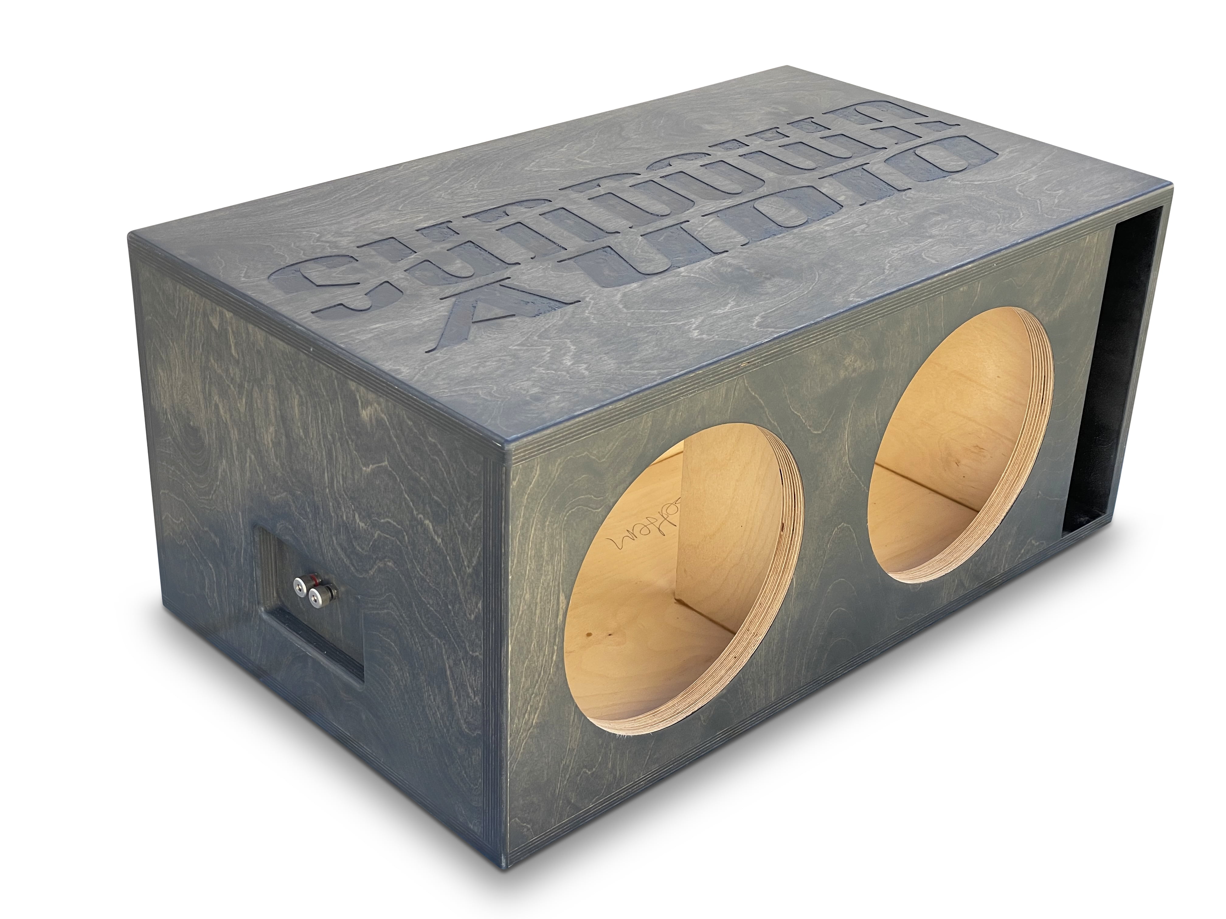 Dual 12" Birch Ported Subwoofer Box for Sundown Zv5 Series - Walmart.com