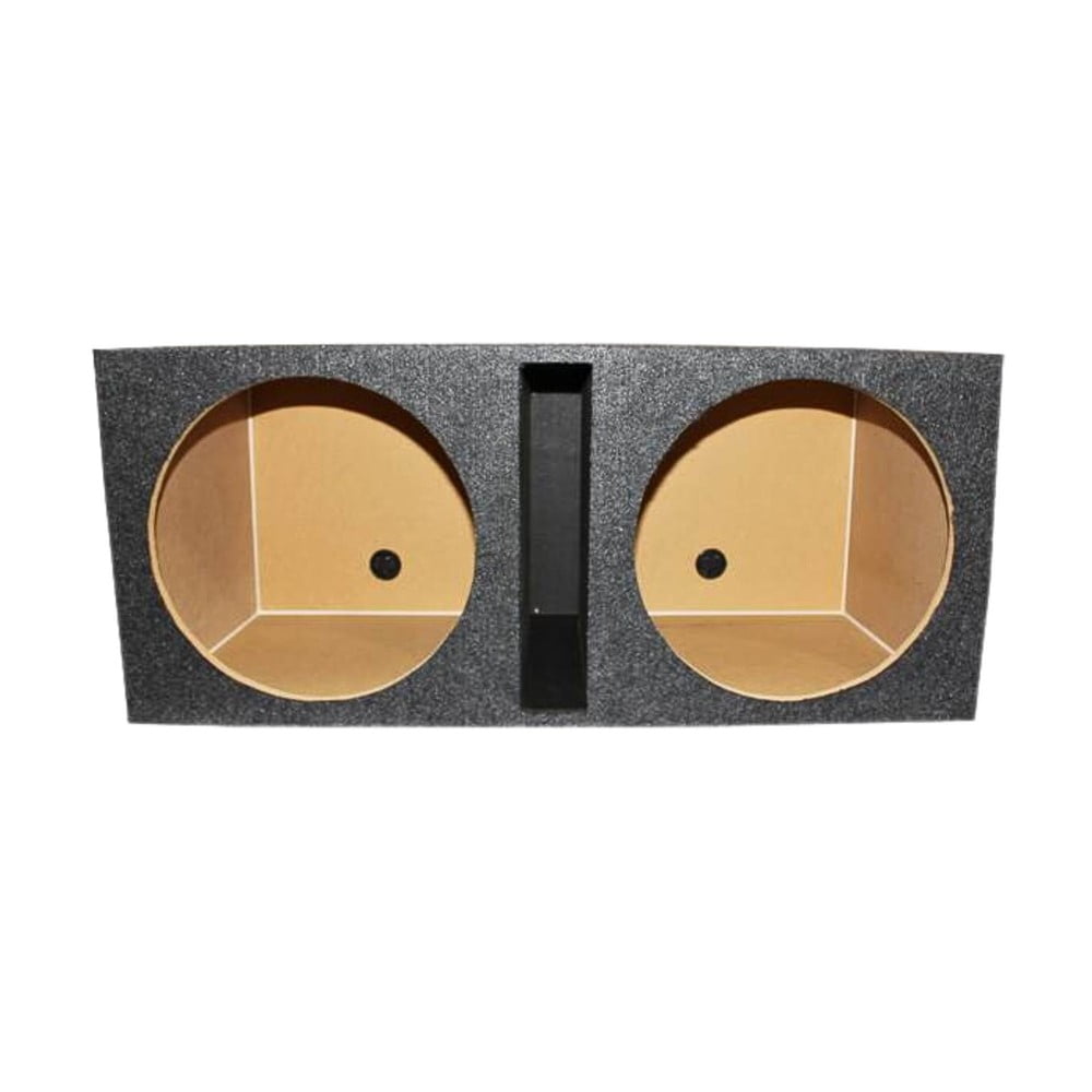 Dual 15 Inch Subwoofer Box, Vented Ported Sub Box Enclosure for Car ...