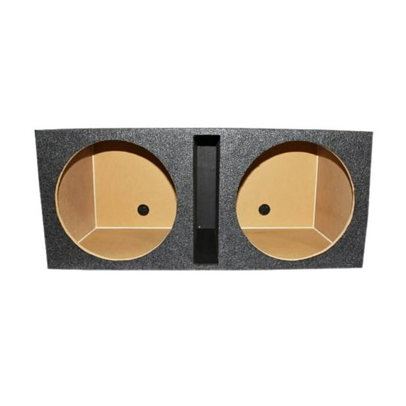 Dual 15 Inch Subwoofer Box, Vented Ported Sub Box Enclosure for Car ...