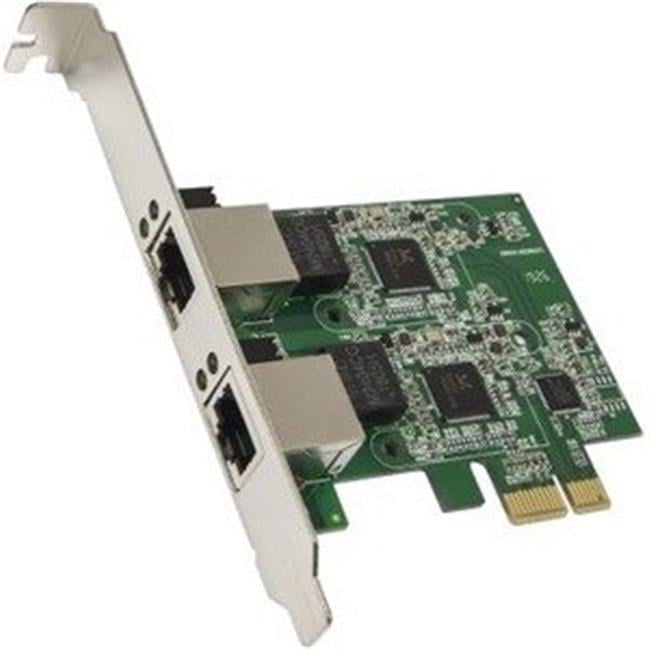 Dual 2.5 Gigabit Ethernet PCI-e x1 Network Card - PCI Express x16 - 2 ...