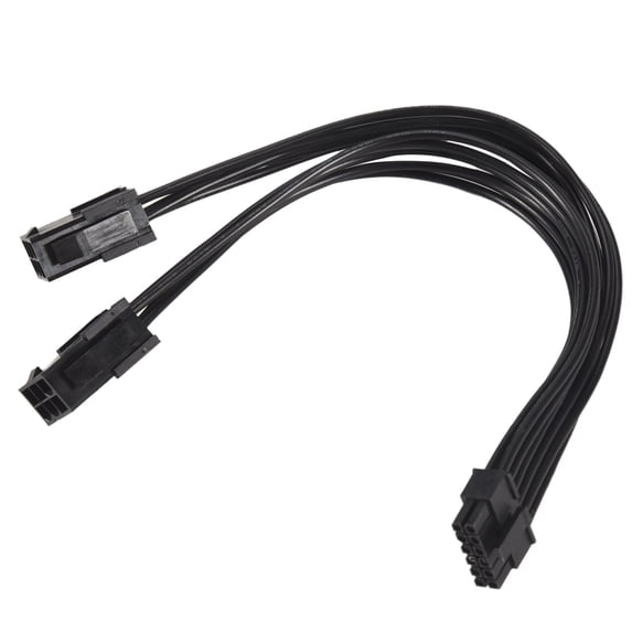 Dual 6Pin to Mini 12Pin GPU Video Card Power Cable for RTX30 Series ...