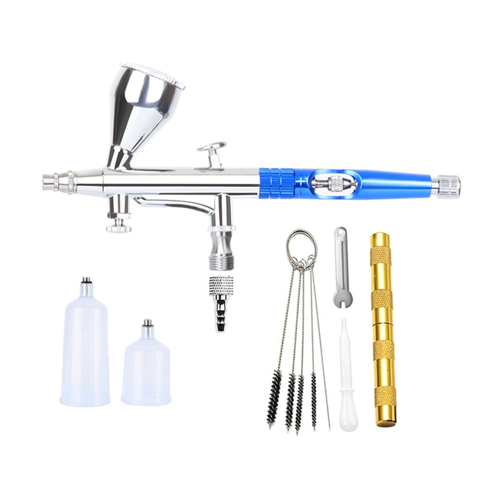 Dual Action Portable Airbrush Paint Spray Gun Air Brush Pen 20 40CC Cup ...