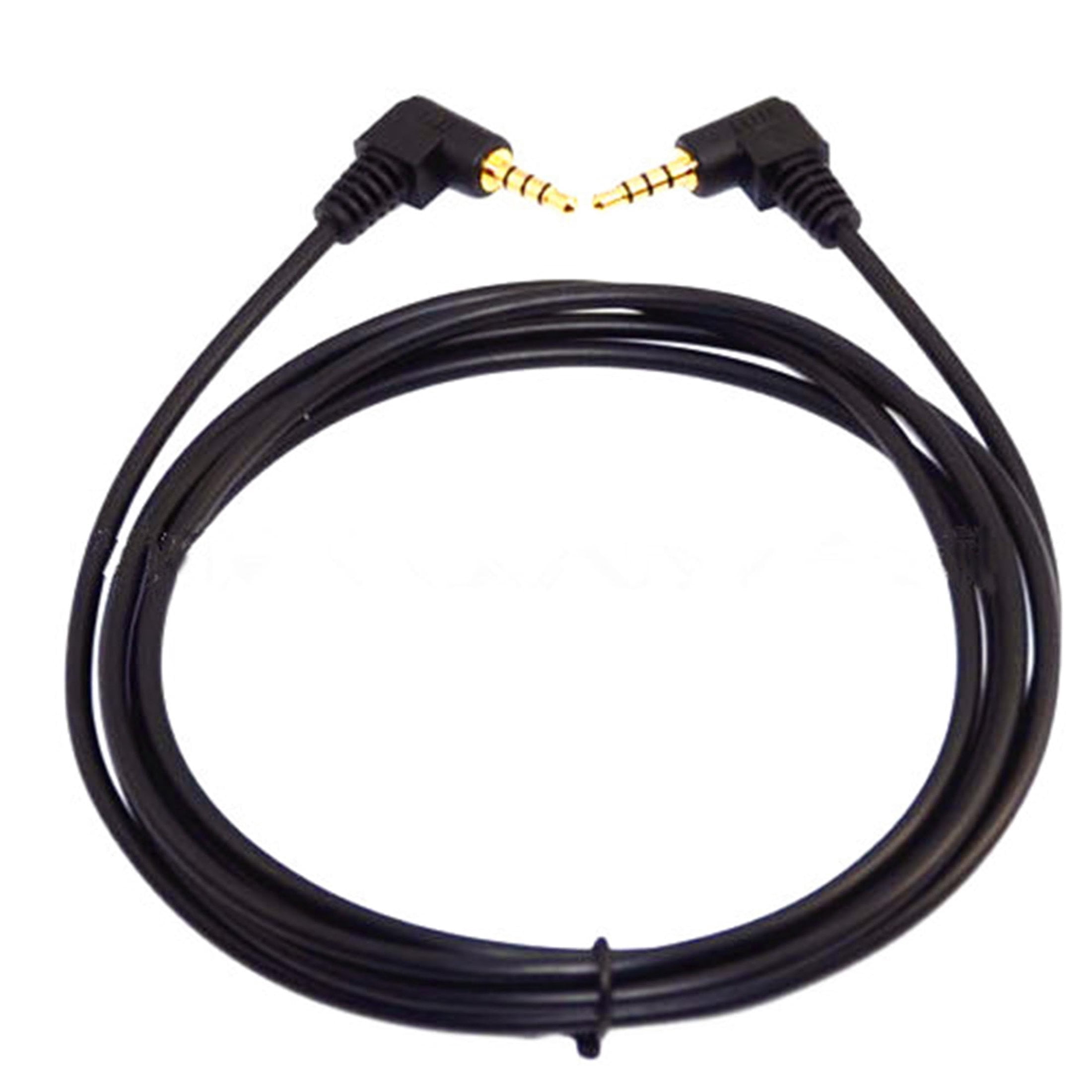 Dual Angle 3.5mm Stereo Audio Cable for Phones and Laptops 3.28ft ...