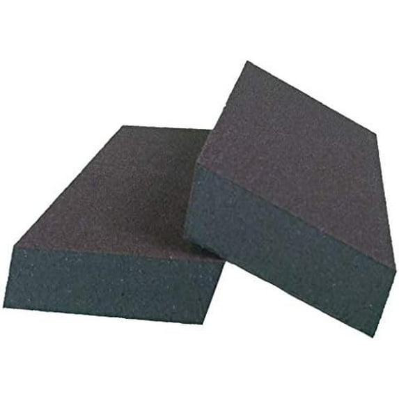 Dual Angle Drywall Sanding Sponges - Medium/Fine Dual Grit - 24 Count ...