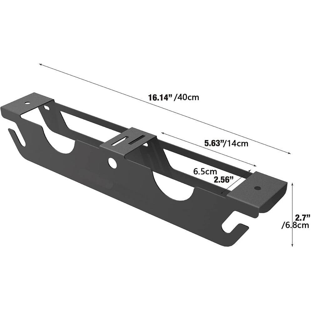 Dual Angle Grinder Wall Mount Rack: Organize & Store Tools Efficiently ...