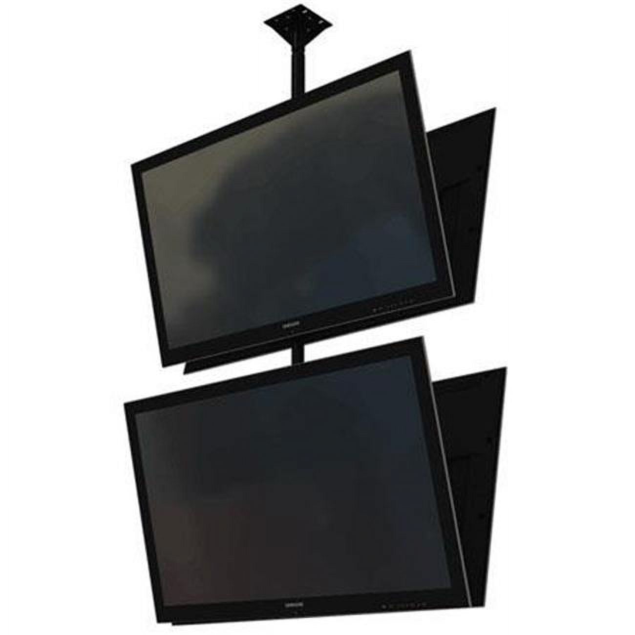 Dual Back to Back Screen Ceiling Mounted Monitor System with Vesa ...