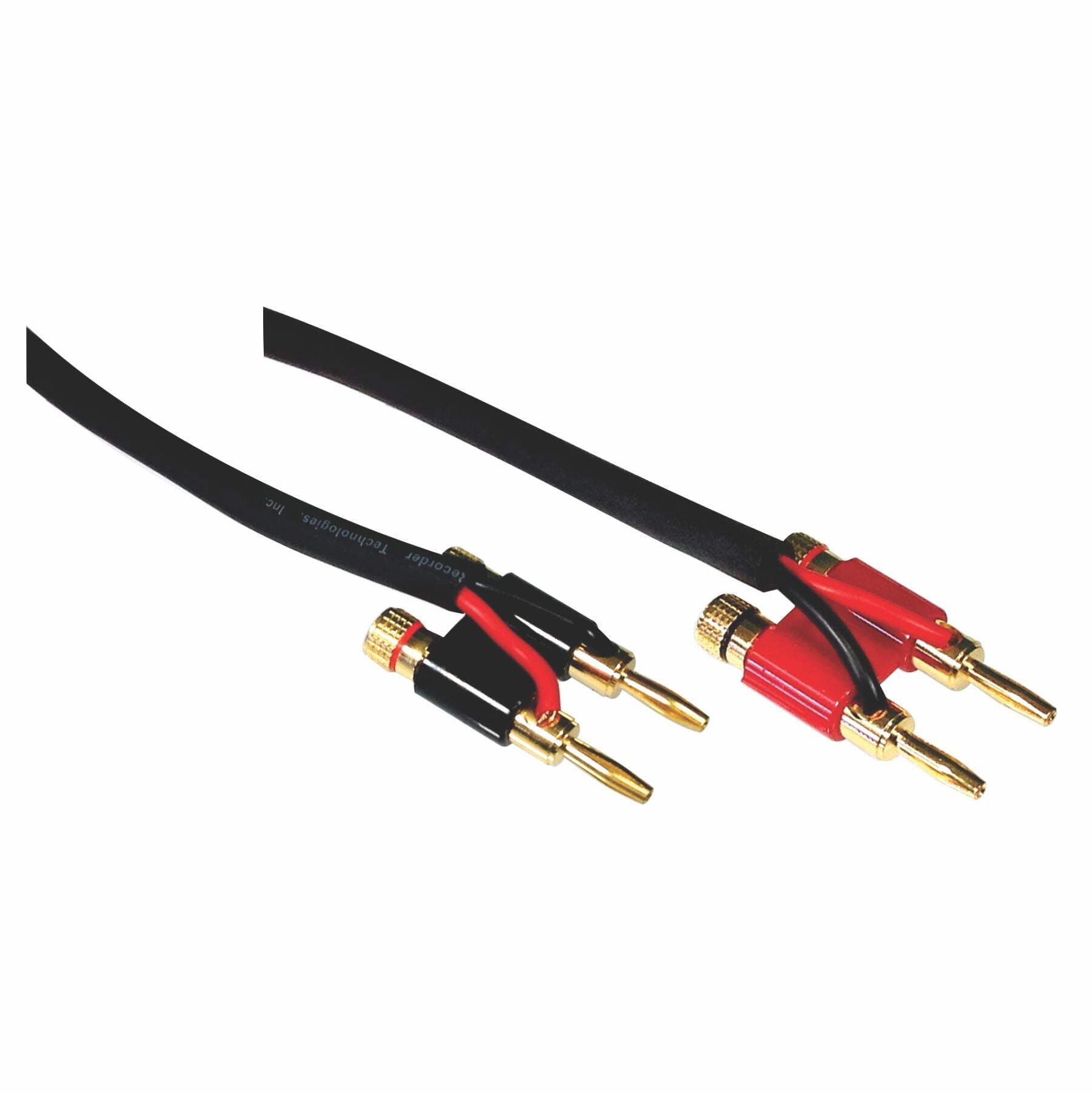 Dual Banana to Dual Banana 2 Conductor, 12 awg Pro Audio Speaker Cable ...