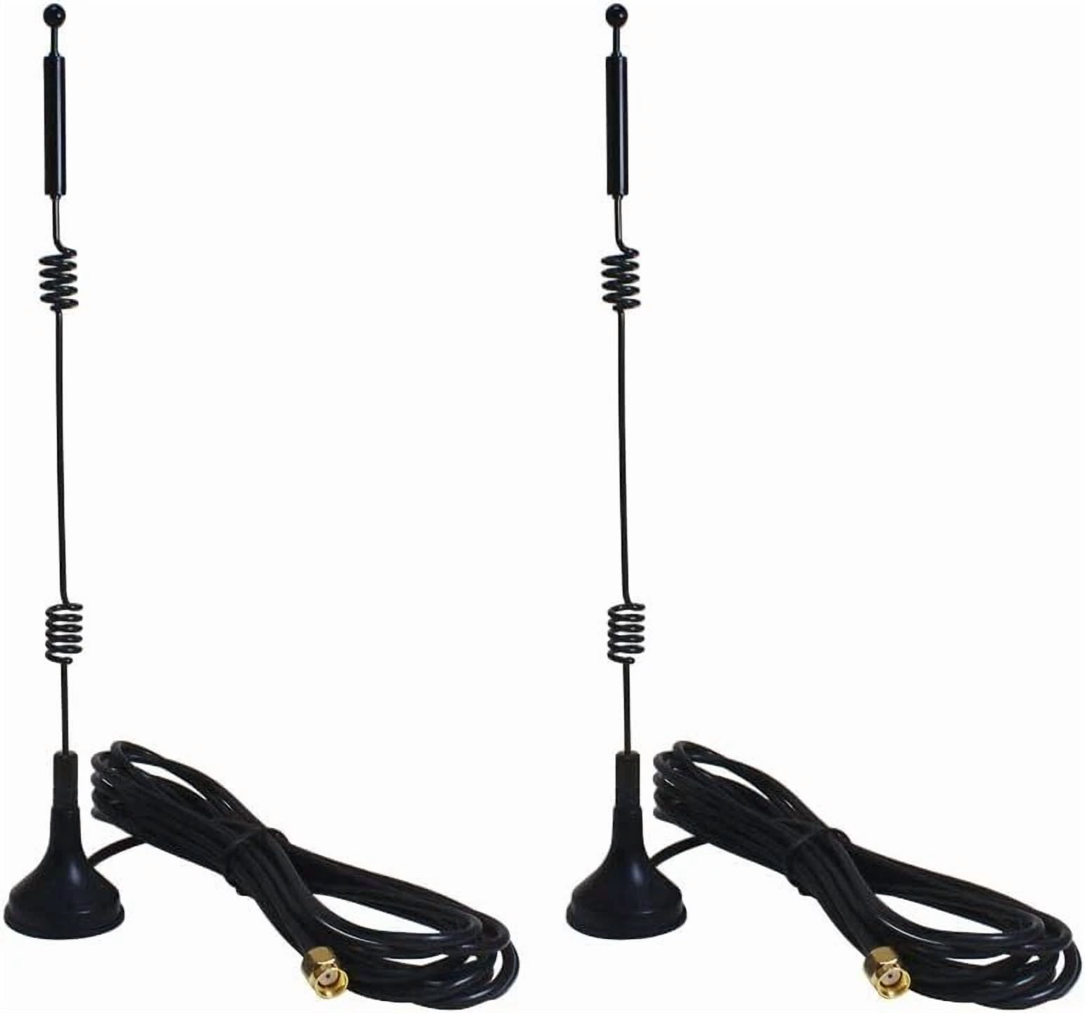 Dual Band Long Range Wifi Antenna (2-Pack), 9Dbi 2.4Ghz 5Ghz 5.8Ghz Rp ...