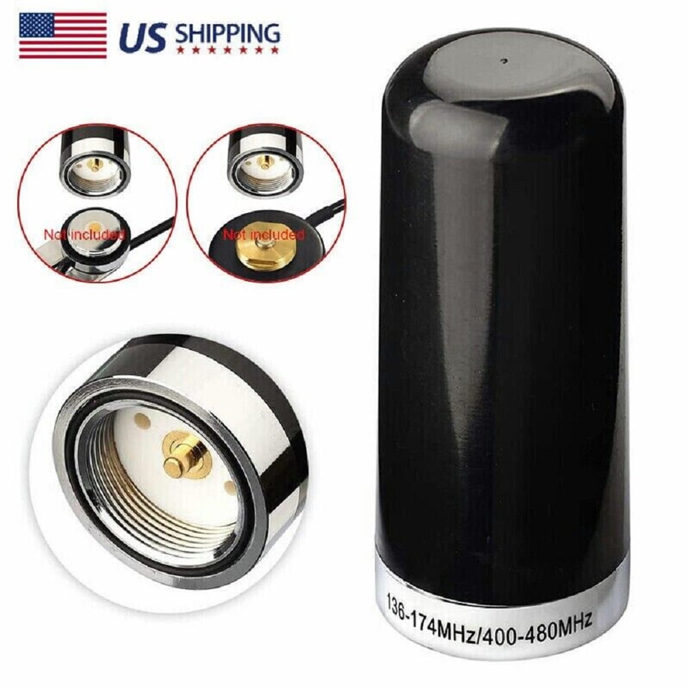 Dual Band NMO Mount Antenna For Car Mobile Radio UHF VHF 400-480 136 ...