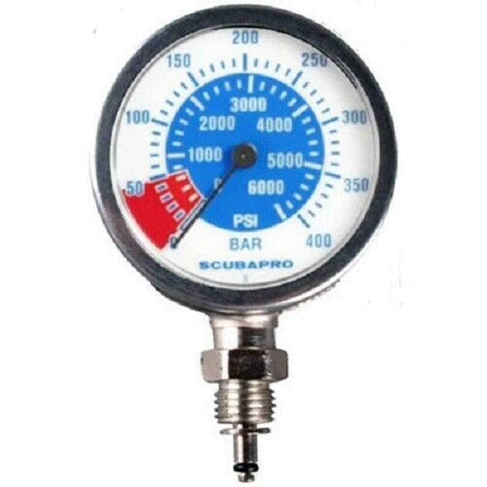 Dual Bar PSI Analog Metal Pressure Gauge - Walmart.com