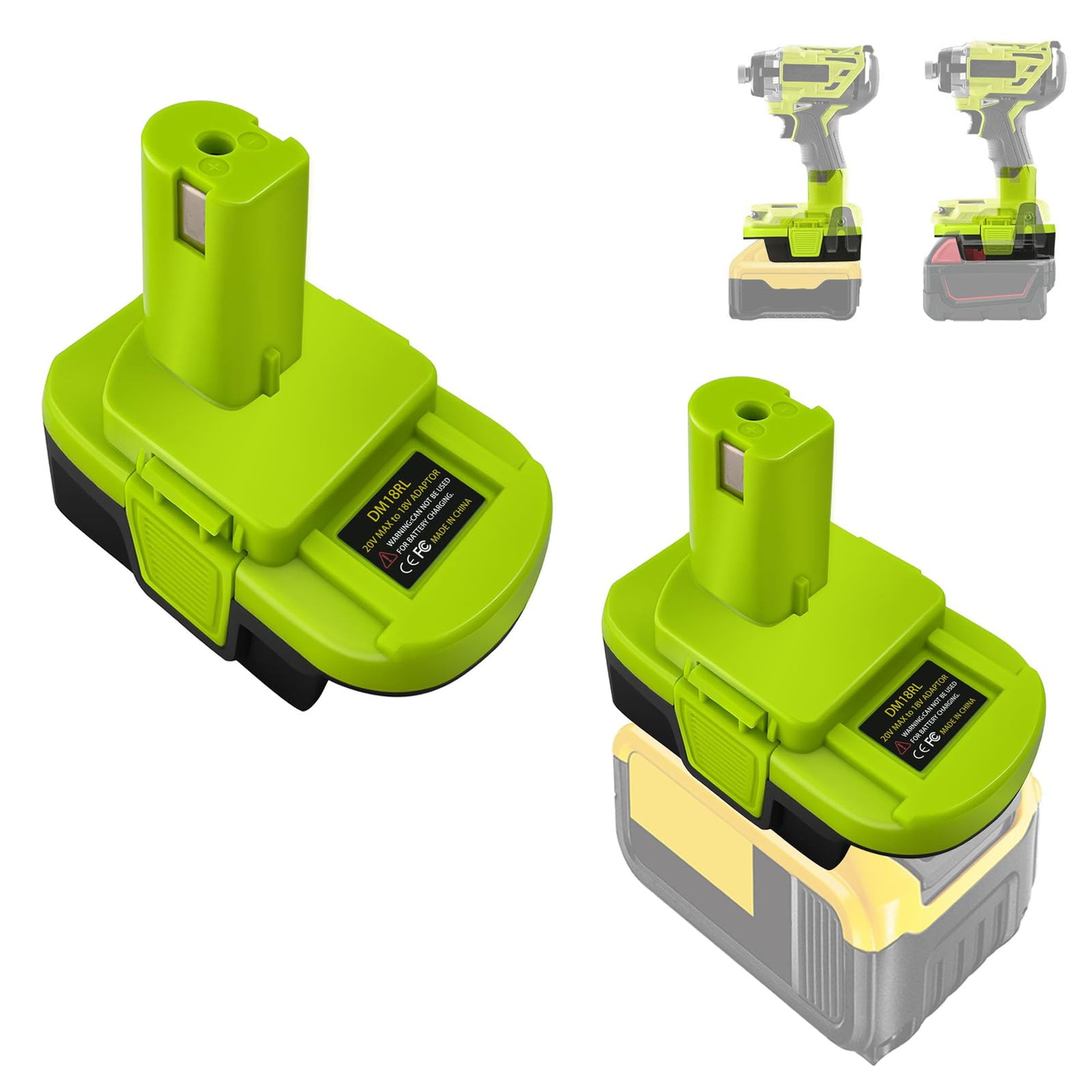 Milwaukee To Ryobi Battery Adapter