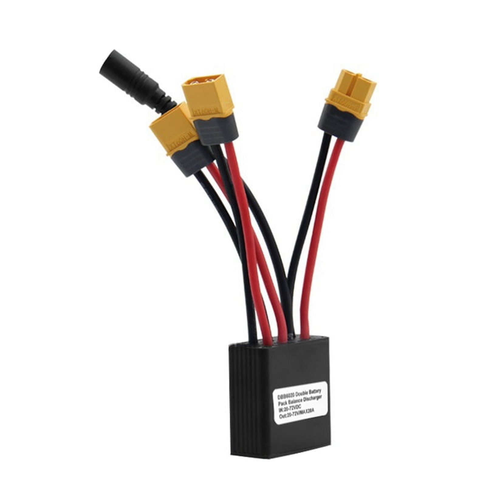 Dual Battery Discharge Converter Connection Adapter 12V-72V 20A Module ...