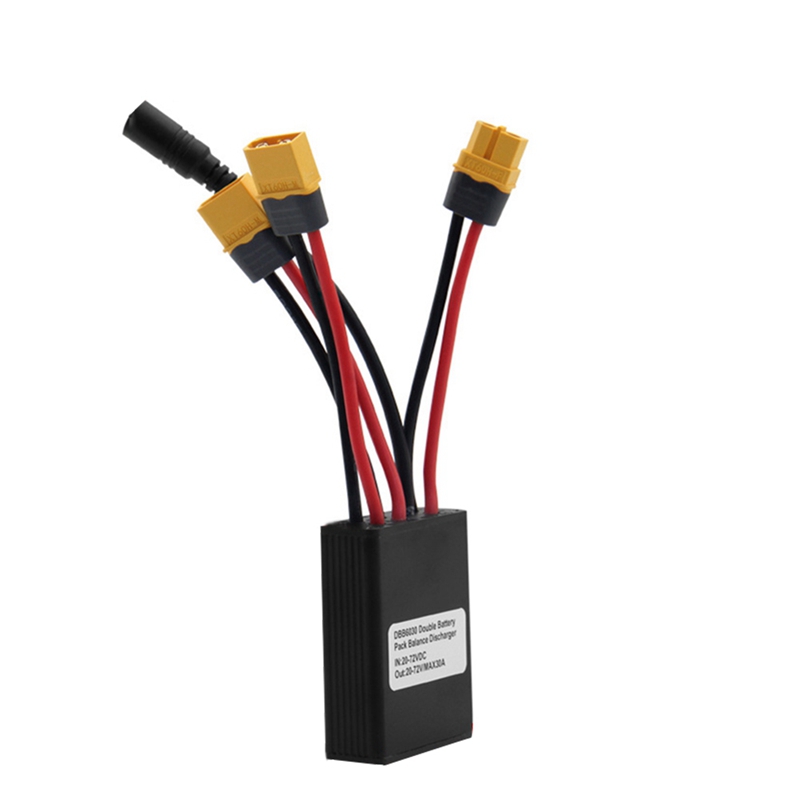 Dual Battery Discharge Converter Connection Adapter 12V-72V 30A Module ...