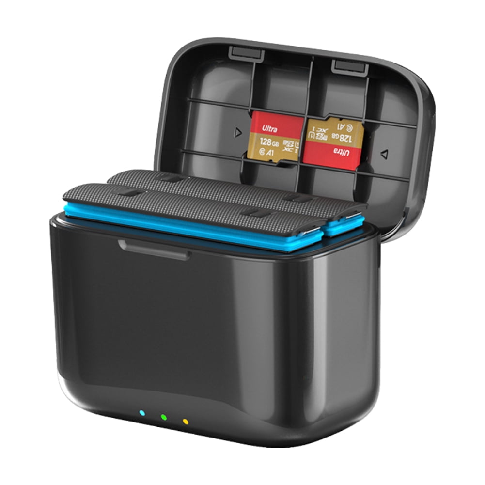 Dual Battery Fast Charge Box Reusable Fast Charging Hub for Insta360 X4 ...