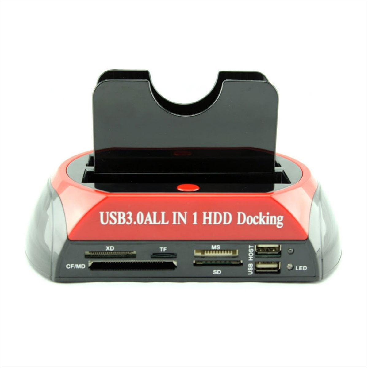 Dual Bay HDD Docking Station USB3.0 IDE 2.5 & 3.5 Inch External Hard ...