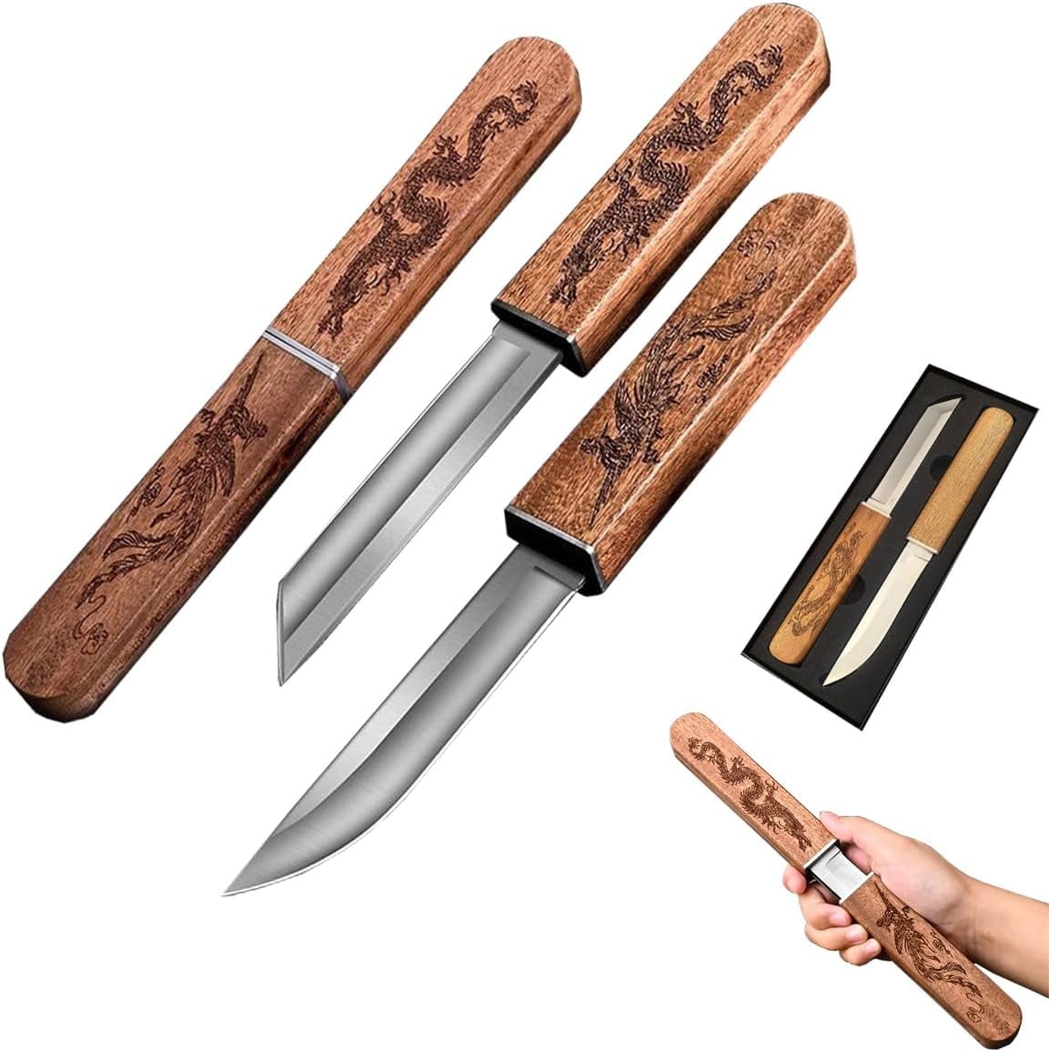 Dual Blade Chef Knife, Worlds First Dual Blade Chef Knife, 2 Knives in ...