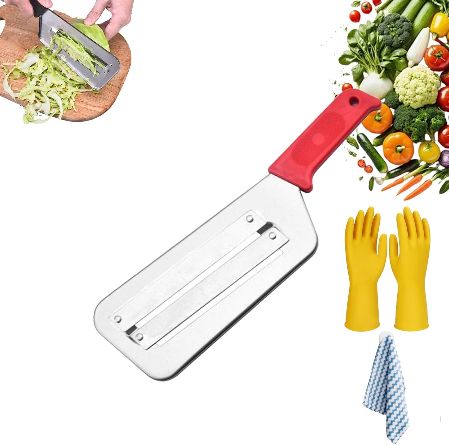 Dual Blade Julienne Cutter, Stainless Steel Dual Blade Julienne Cutter ...