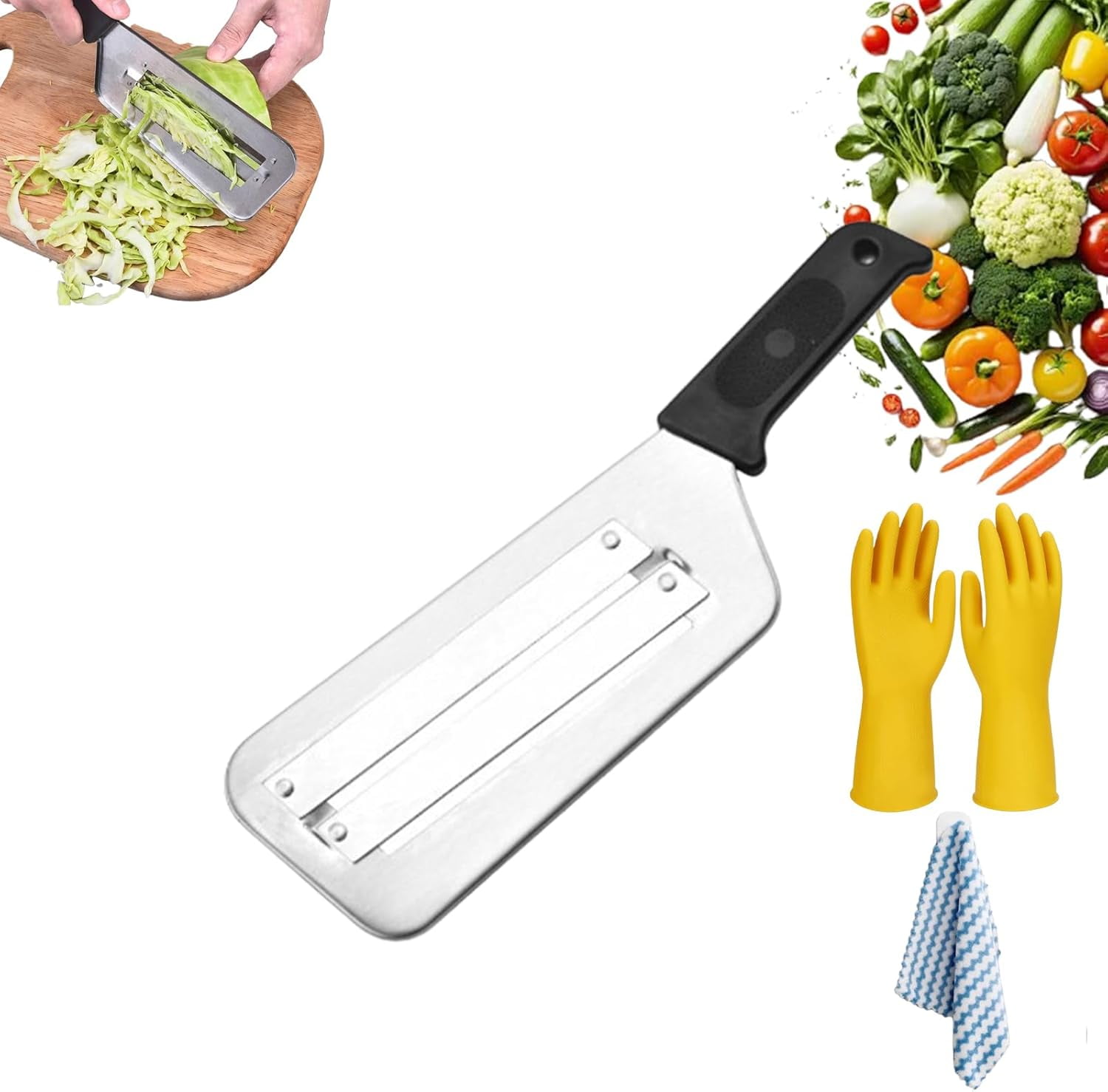 Dual Blade Julienne Cutter, Stainless Steel Dual Blade Julienne Cutter ...