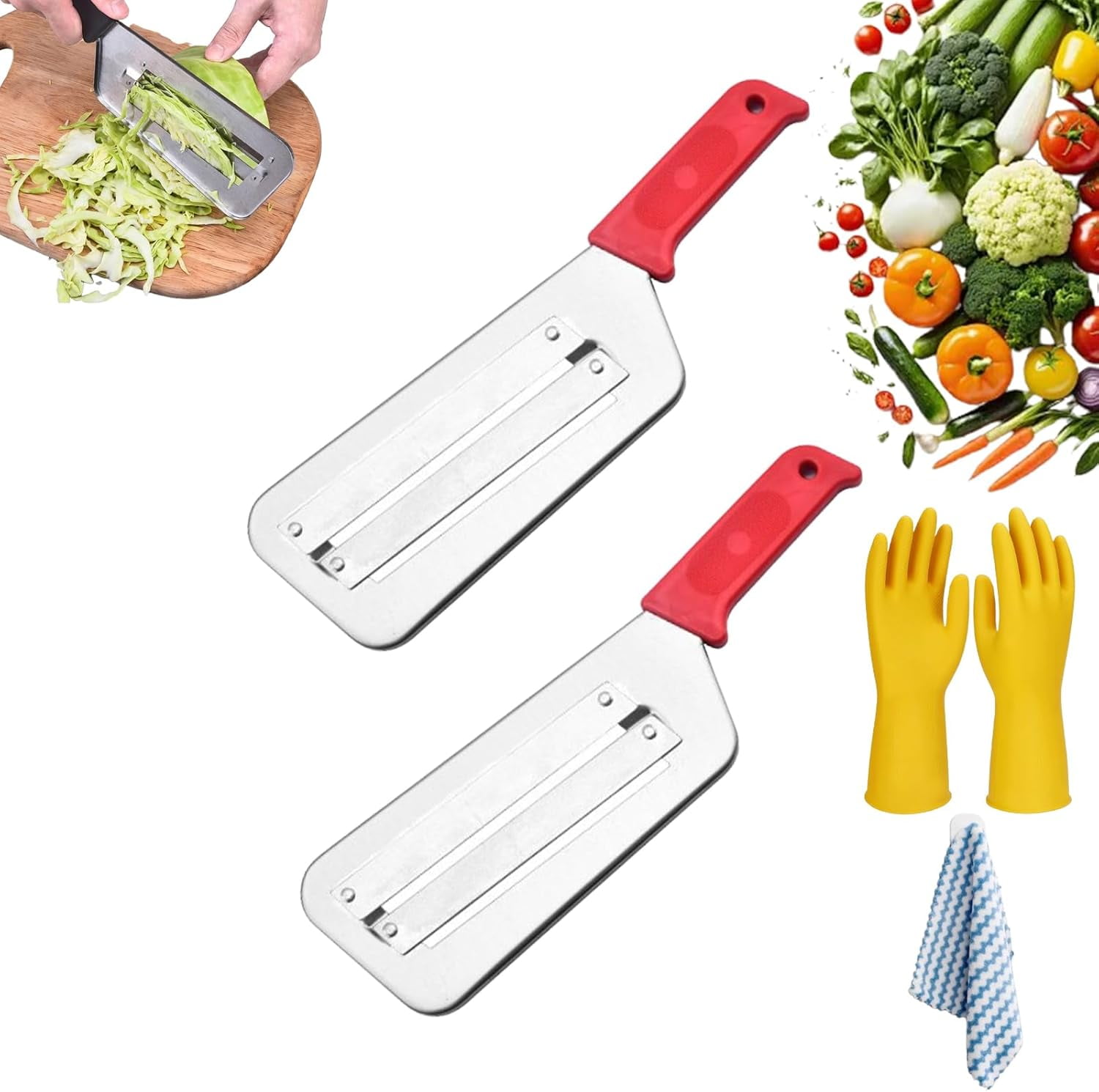 Dual Blade Julienne Cutter, Stainless Steel Dual Blade Julienne Cutter ...