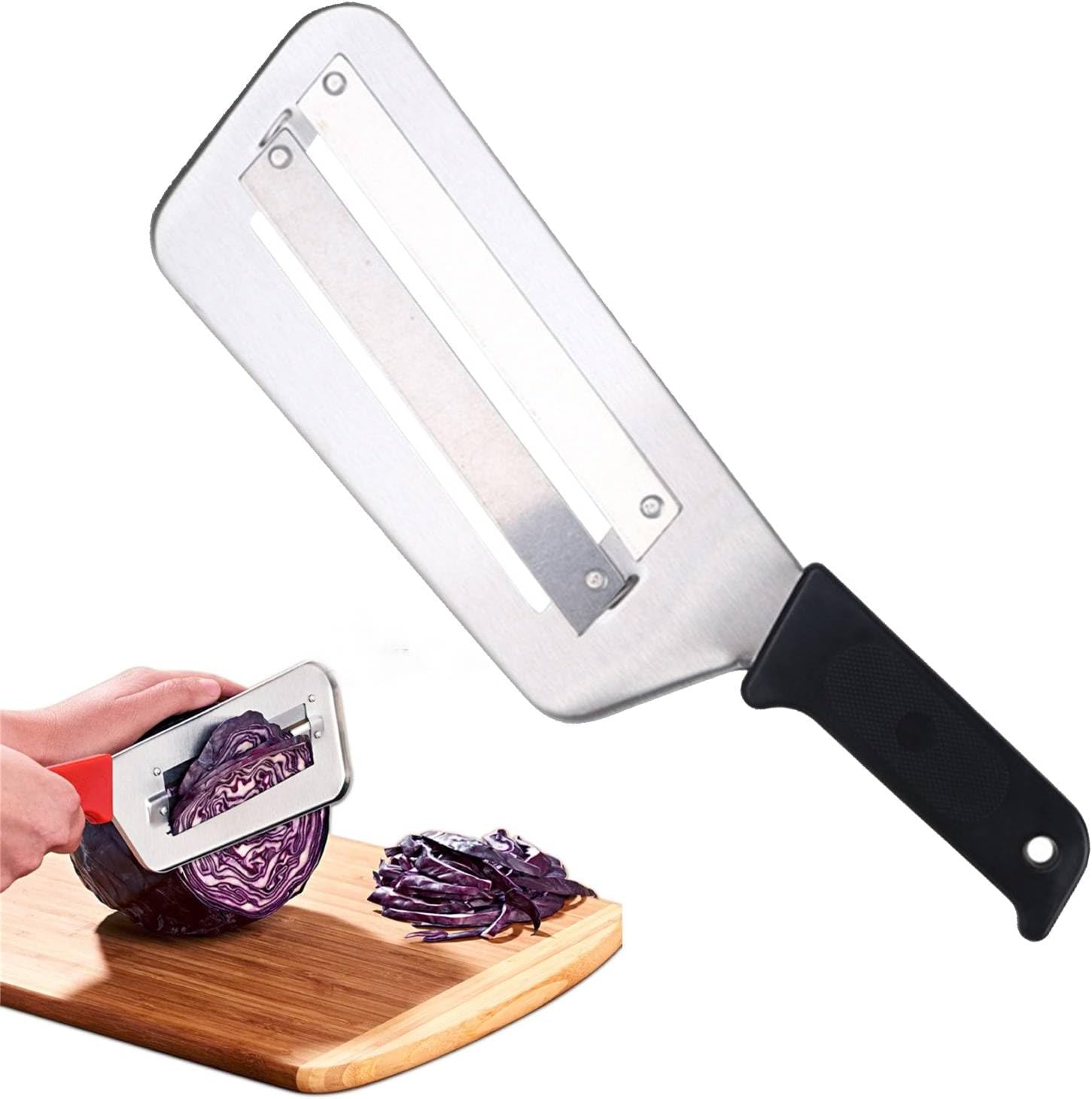 Dual Blade Julienne Cutter, Upgraded Stainless Steel Double-layer ...