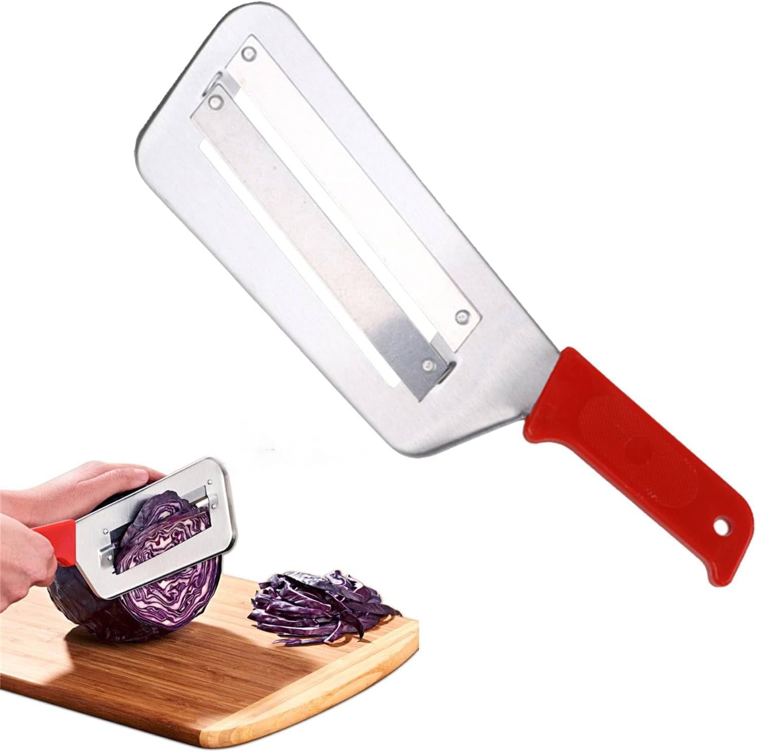 Dual Blade Julienne Cutter, Upgraded Stainless Steel Double-layer ...