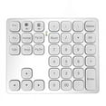 Dual Bluetooth Numeric Keyboard Rechargeable Wireless Numpad For Pc