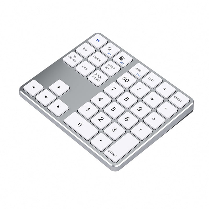 Dual Bluetooth Numeric Keypad 2.4Ghz Wireless Keyboard K35 Digital ...