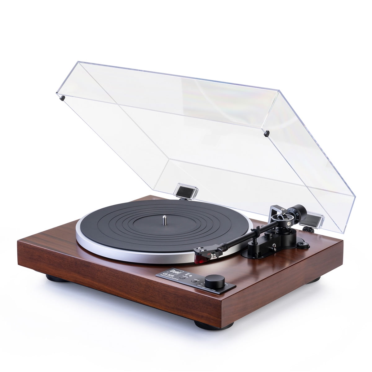 Dual CS 529 Fully Automatic 3-Speed Turntable with Bluetooth (Walnut ...