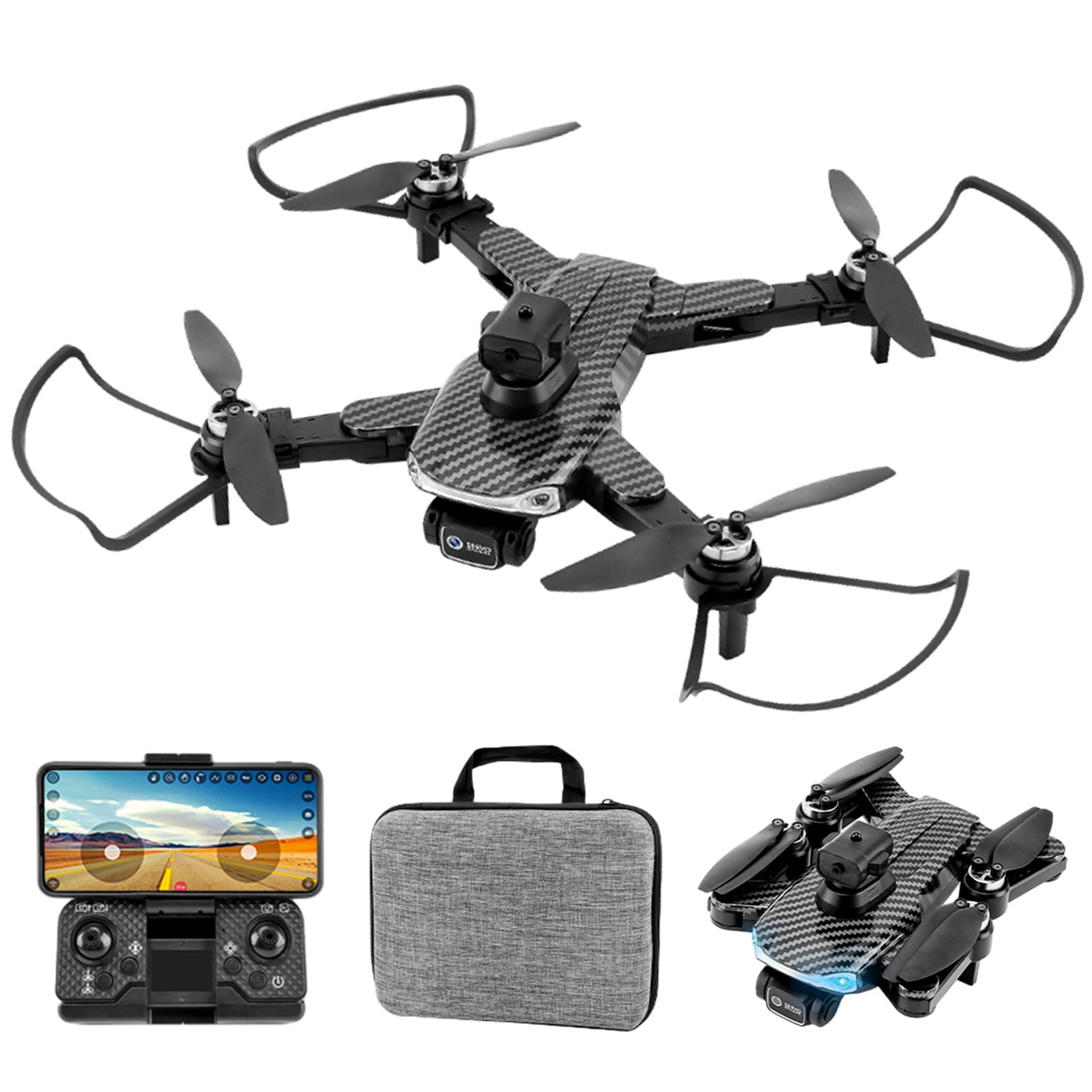 Dual Camera Brushless Motor Fpv Drone With Optical Flow Positioning ...