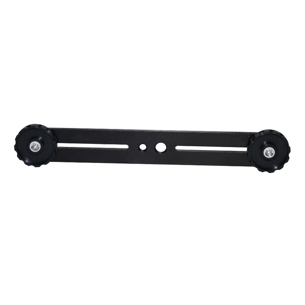 Dual Camera Mount Tripod Bracket Camera Flash Brackets 1/4" Screw ...
