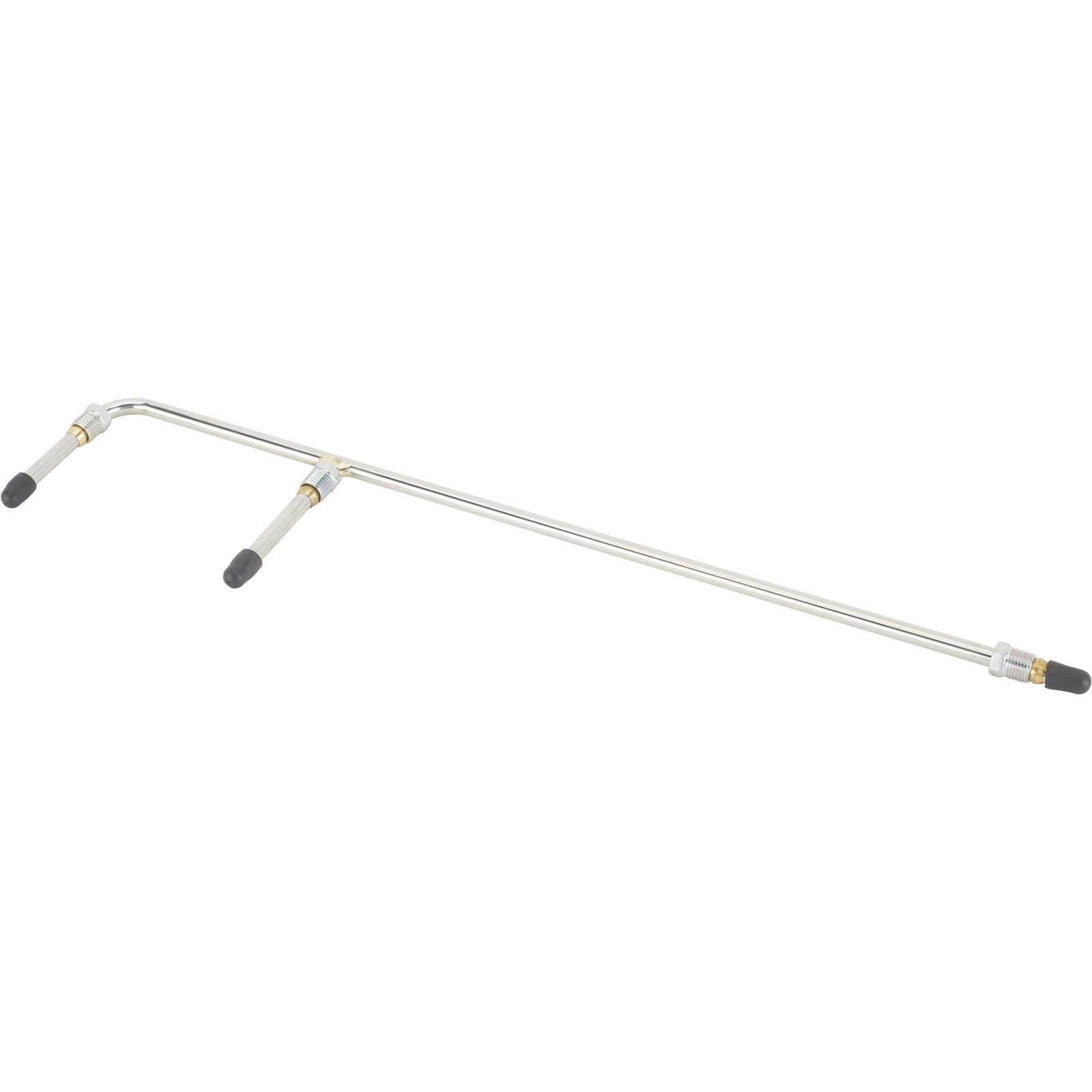 Dual Carb 4 3/4 Inch Center Fuel Line for 2x2 Intake Manifolds with ...