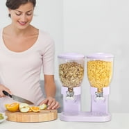 Triple Food Dispenser 2L Dry Food Dispenser Grain Dispenser Cereal ...