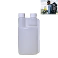 Dual-Chamber Squeeze Bottle 500ml with Built-In 50ml Shot Glass ...