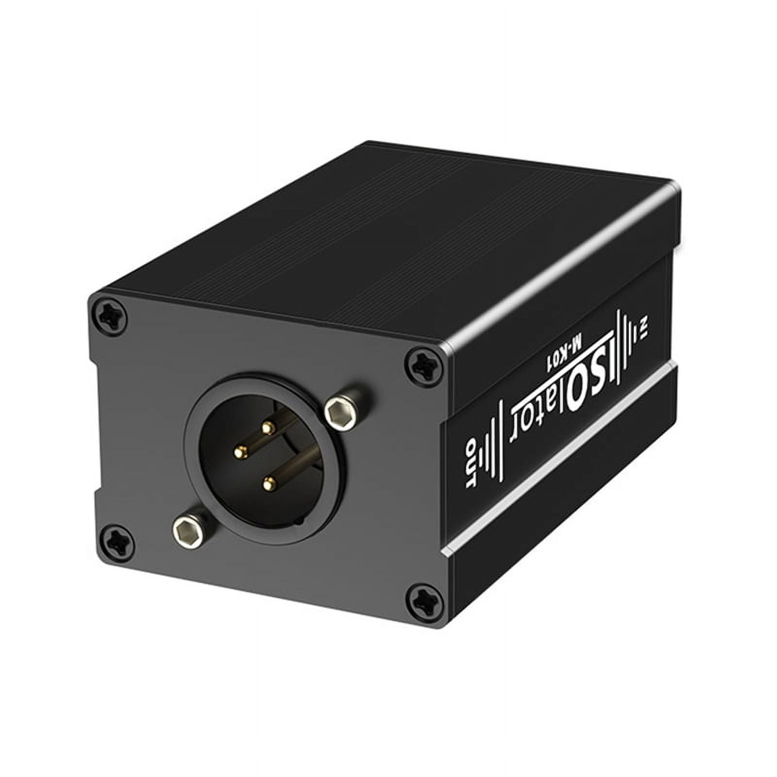 Dual Channel 6.5 XLR Mixer Balanced Audio Signal Isolator Eliminates ...