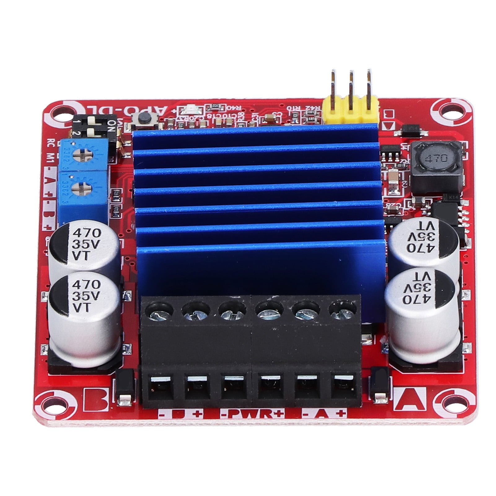 Dual Channel Motor Drive Board, 724V DC ESC Control Module, Electronic ...