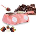 Dual Chocolate Melting Pot, 250ML Electric Candy Melter Machine with ...