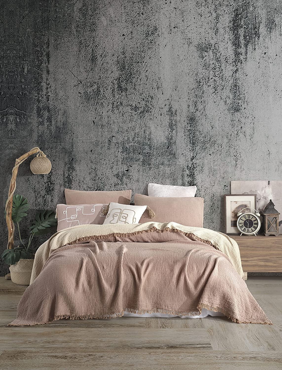 Dual Color Organic Cotton, 4 Layer Gauze, Oversize Lightweight Gauze ...