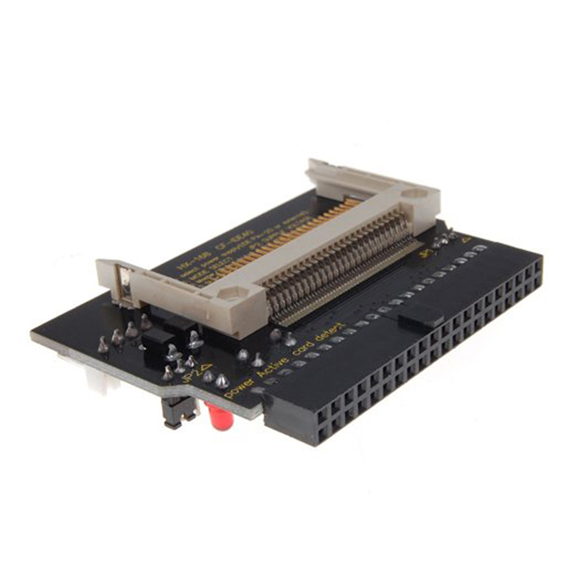 Dual Compact Flash CF I /II to 3.5 Inch HDD Adapter with 3 LED (Black) - Walmart.com