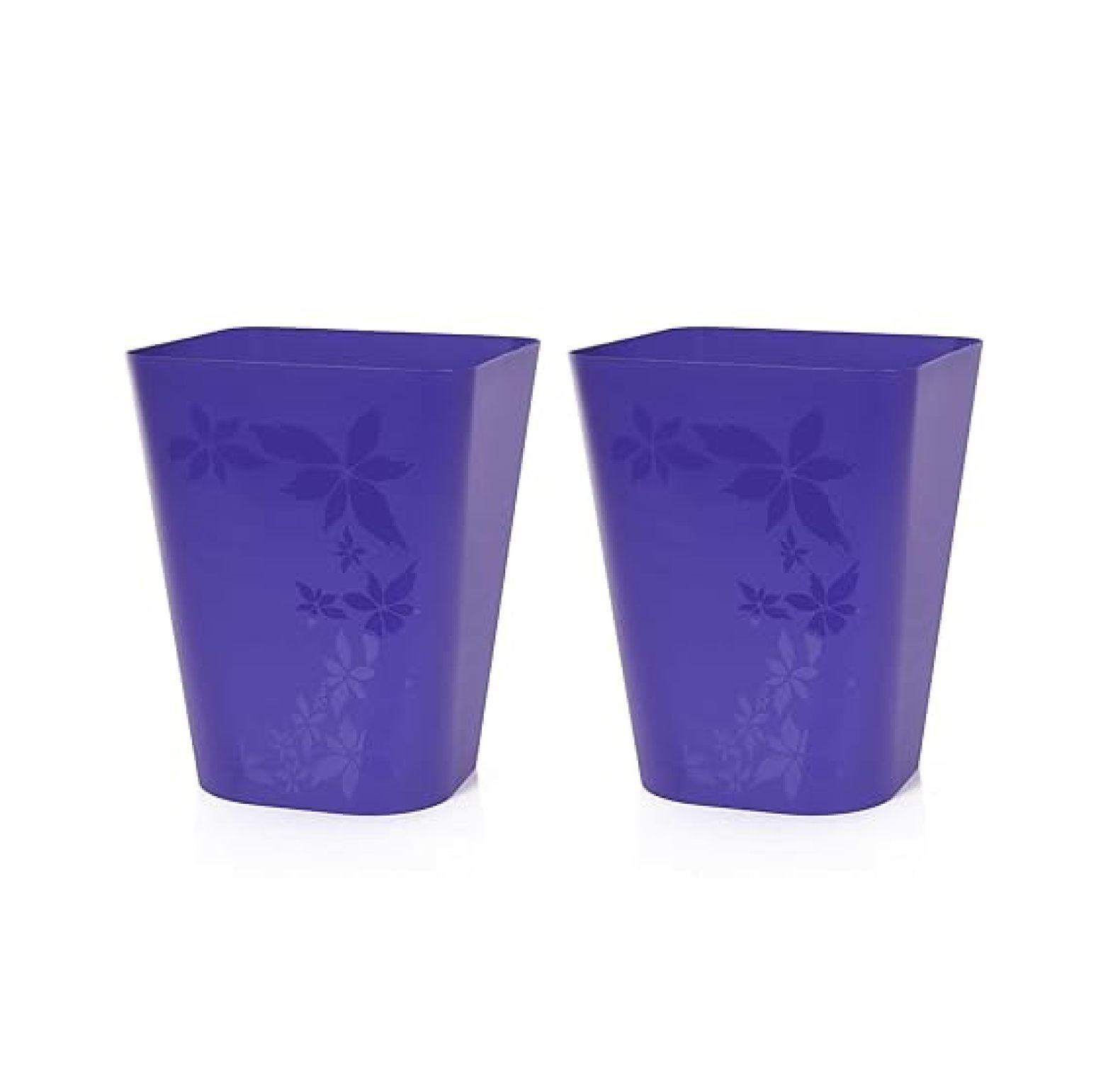 Dual Compartment Trash Cans, Mintra Home Recycling Bins 2 Pack - 12 ...