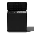 Dual Compartment Trash & Recycling Can for Kitchen, 30 GALLON, Durable ...