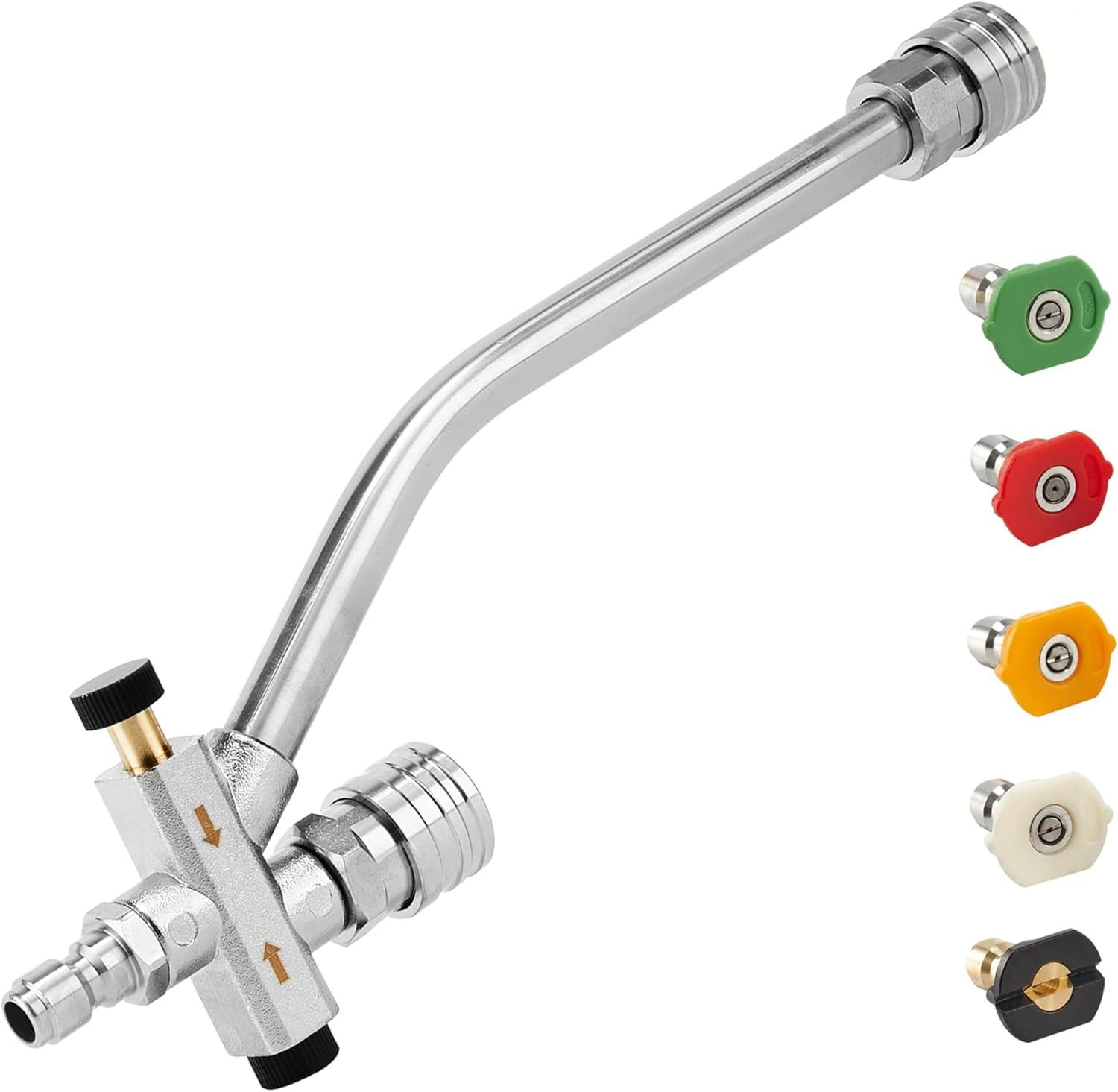 Dual-Connector Lance Pressure Washer Foam Cannon, Power Washer Soap ...