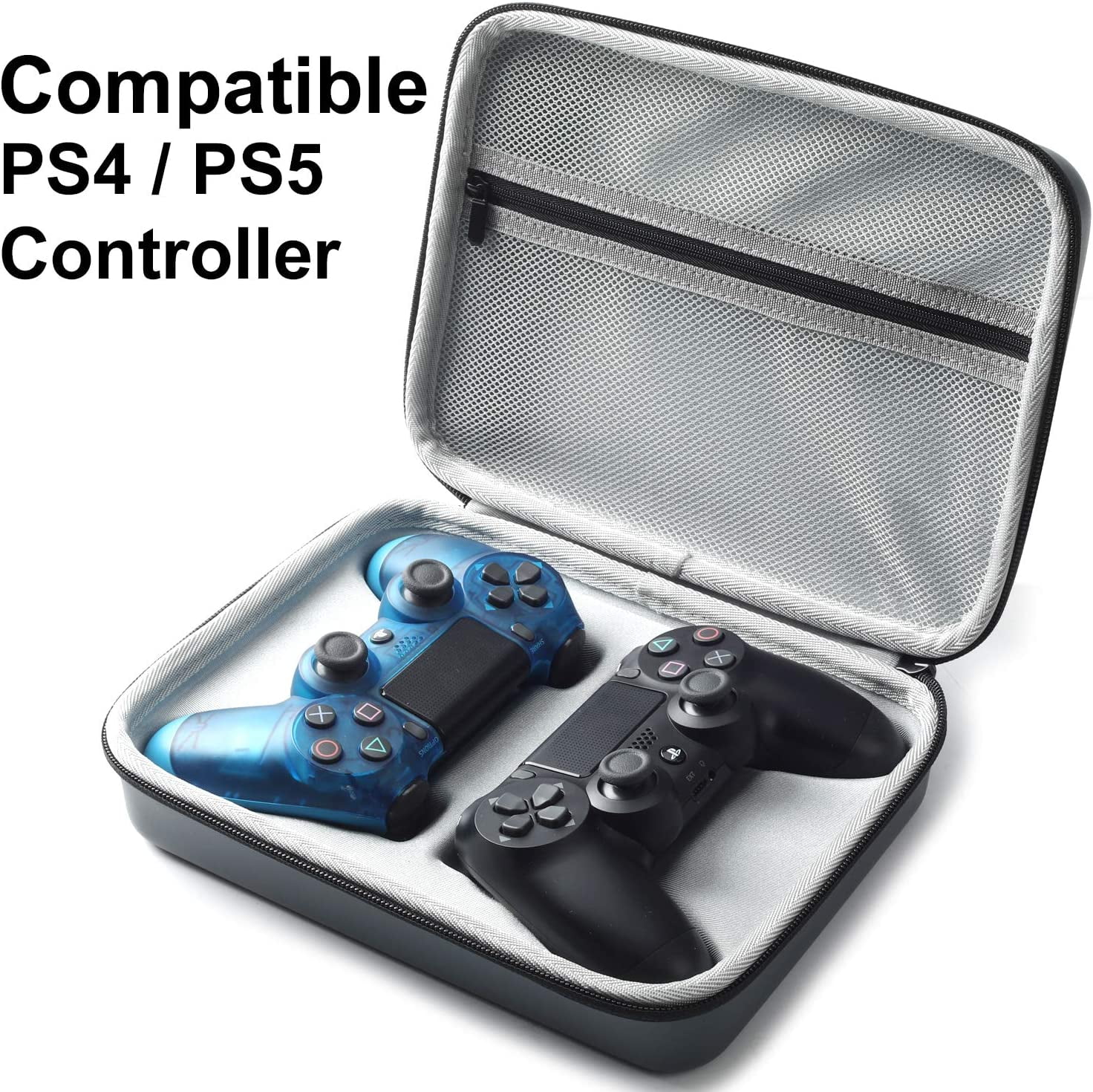 Dual Controller Carrying Case for DualSense DualShock Hard Shell Carry ...