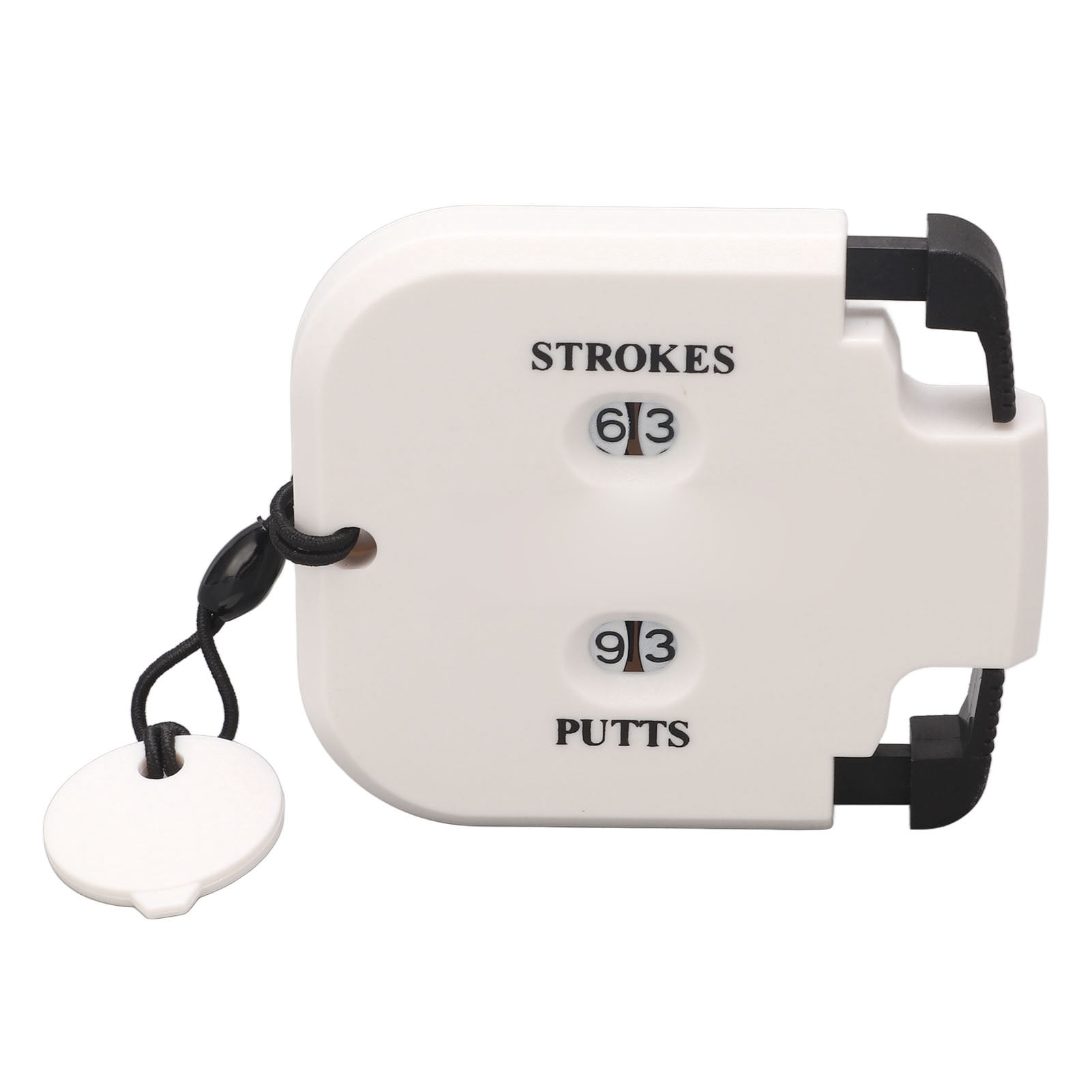 Dual-Digit Stroke & Putt Counter with Zeroing Feature, White Body ...