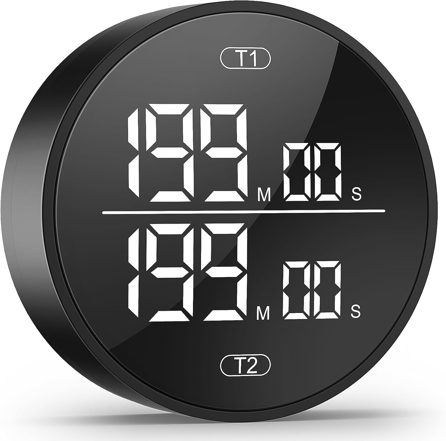 Dual Digital Kitchen Timer for Cooking, 199 Minutes Countdown ...