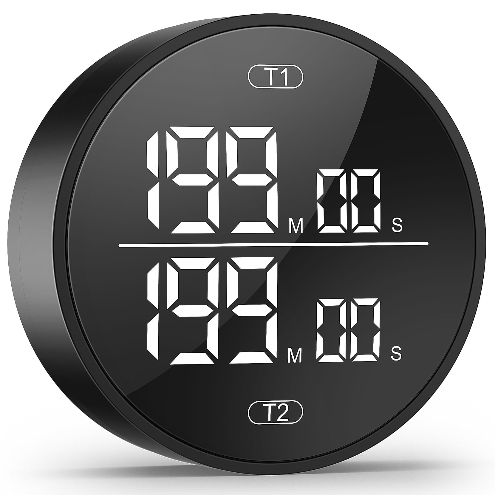 Dual Digital Kitchen Timer for Cooking, 199 Minutes Countdown ...