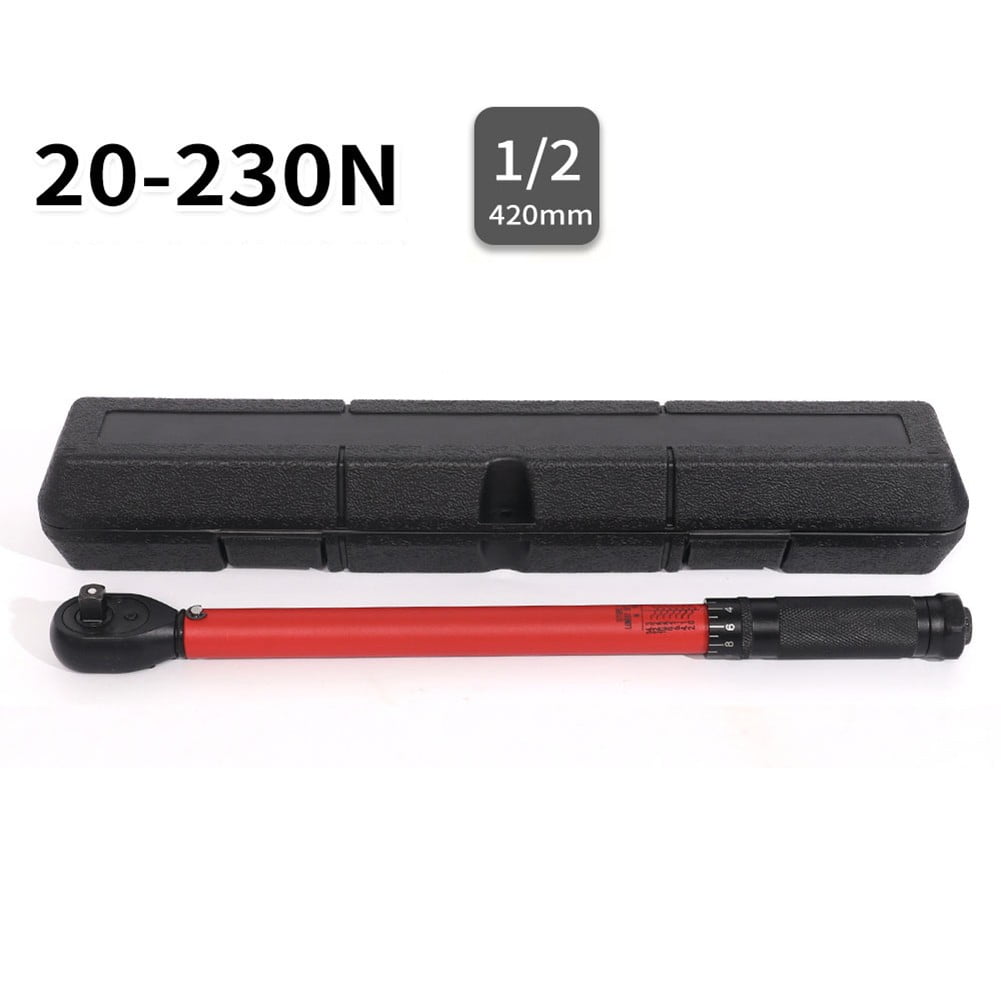 Dual Direction Adjustable 72T Torque Wrench for Bike Motorcycle Car Maintenance 20-230N.M ...